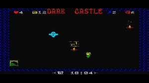 Лабиринт Dark Castle   прохождение игры ZX Spectrum
