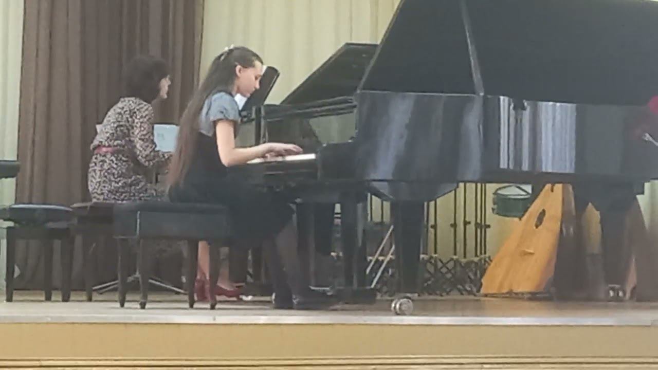 "Концерт фа-минор" И.Бах. Выступаю на конкурсе