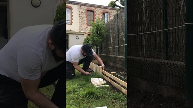 Делаю мини забор
