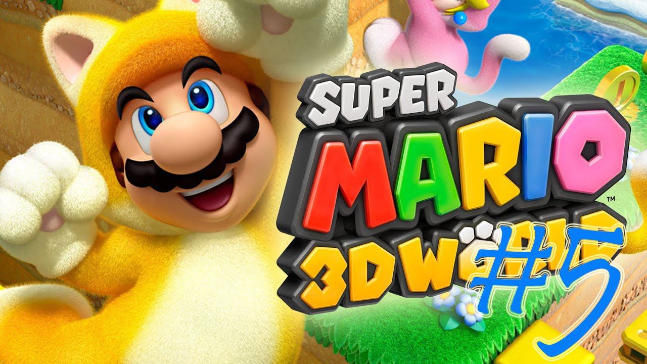 Ivan4ik & Alyon4ik - Super Mario 3D World (FINAL)(Wii U)(часть 5)(04.02.16)