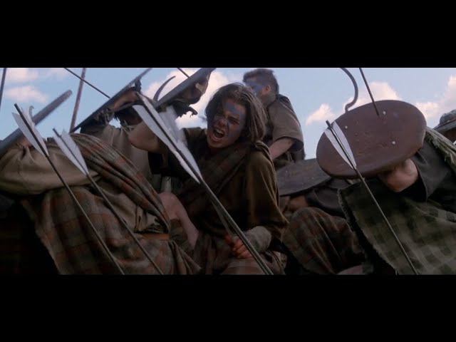 Динамичная нарезка битв из фильма "Храброе сердце" Braveheart short ( battle)