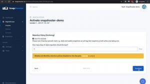 Backup DigitalOcean Daily with SnapShooter