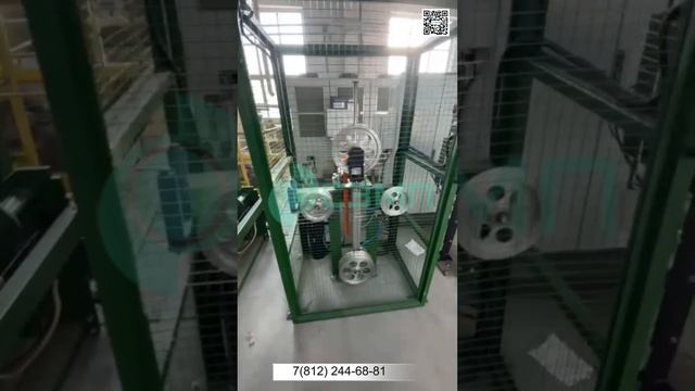 Сдана в эксплуатацию Линия перемотки и тестирования кабельной продукции ЛПП 20