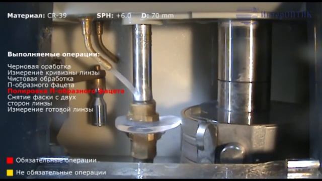 CR 39 ne1 5 +6 00 D=70mm П образный фацет фаска.mp4