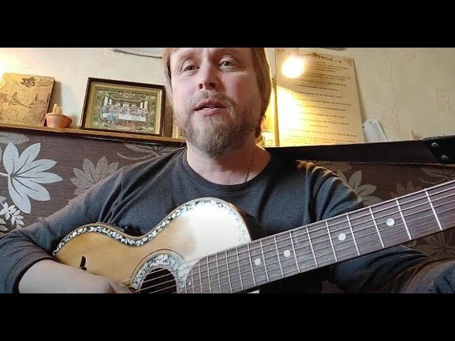 Кухня гитариста / обзор старинной семиструнной гитары