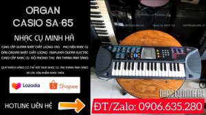 Organ Casio SA-65 | NHẠC CỤ MINH HÀ