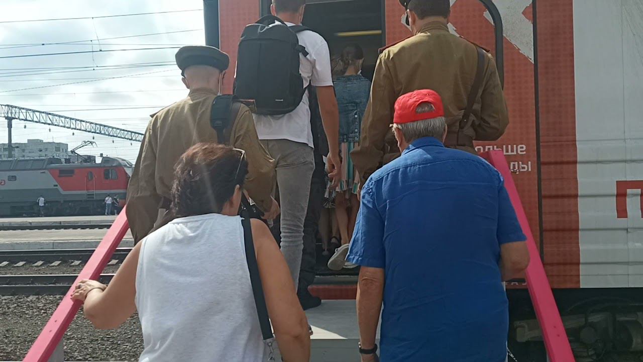 Музей "Поезд Победы", Тюмень, 06.08.2021г.