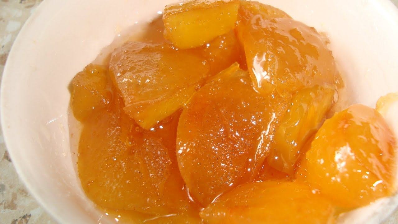 РЕЦЕПТ ВКУСНОГО КРАСИВОГО ВАРЕНЬЯ  ИЗ ЯБЛОК С ПРОЗРАЧНЫМИ  ДОЛЬКАМИ