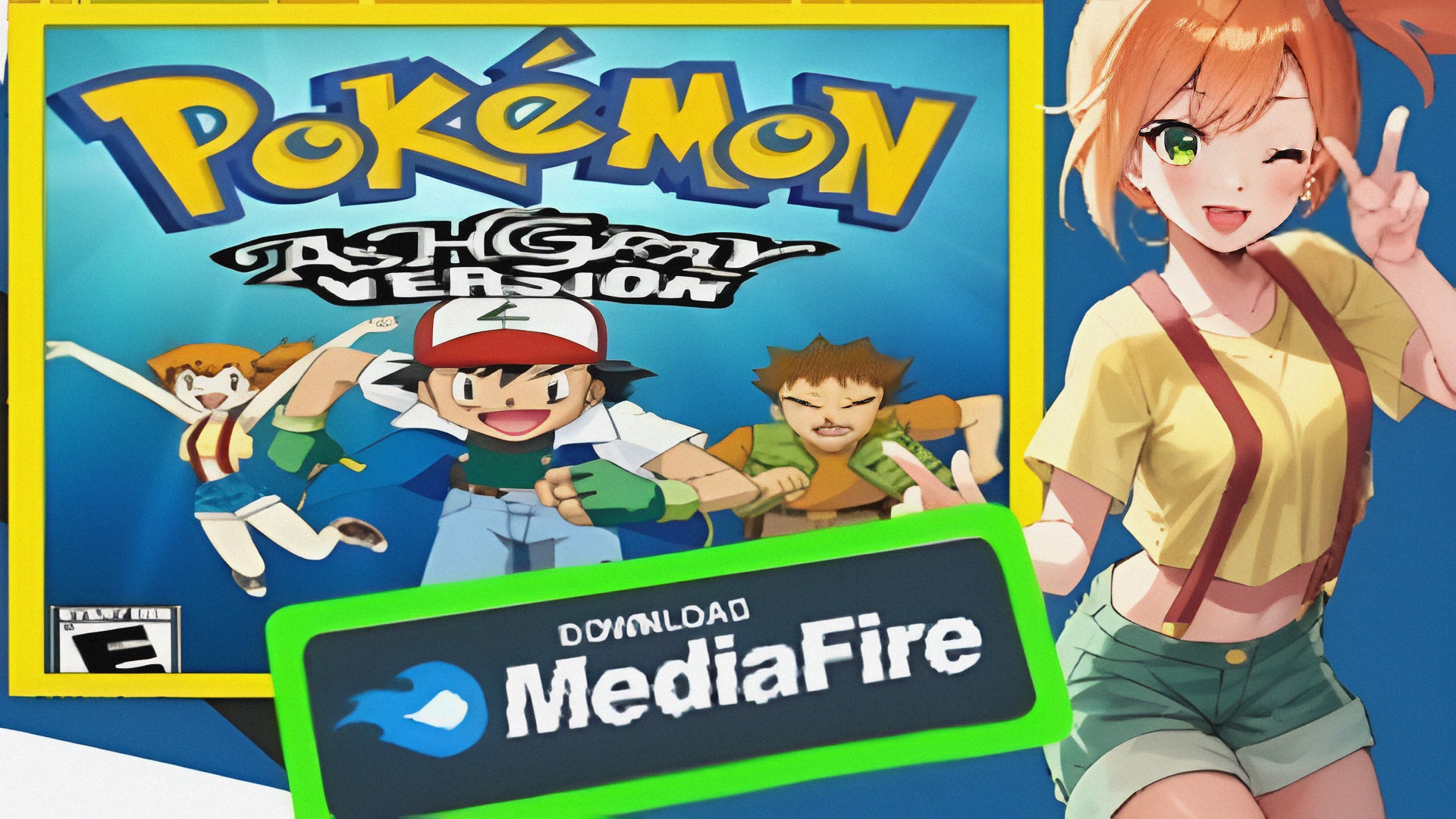 Pokemon Ash Gray (PT-BR) GBA - 3mulador 4ndroid