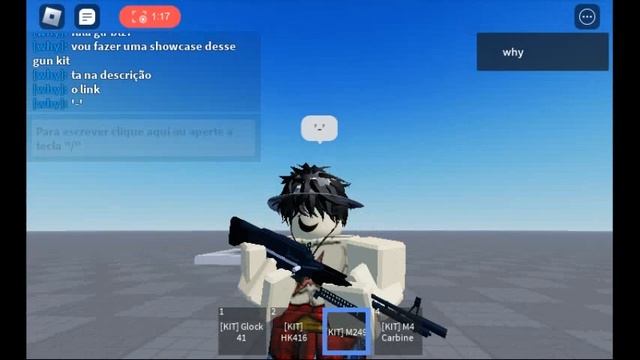 "O MELHOR GUN KIT DO ROBLOX STUDIO" OTS GUN SYSTEM SHOWCASE - смотреть ...