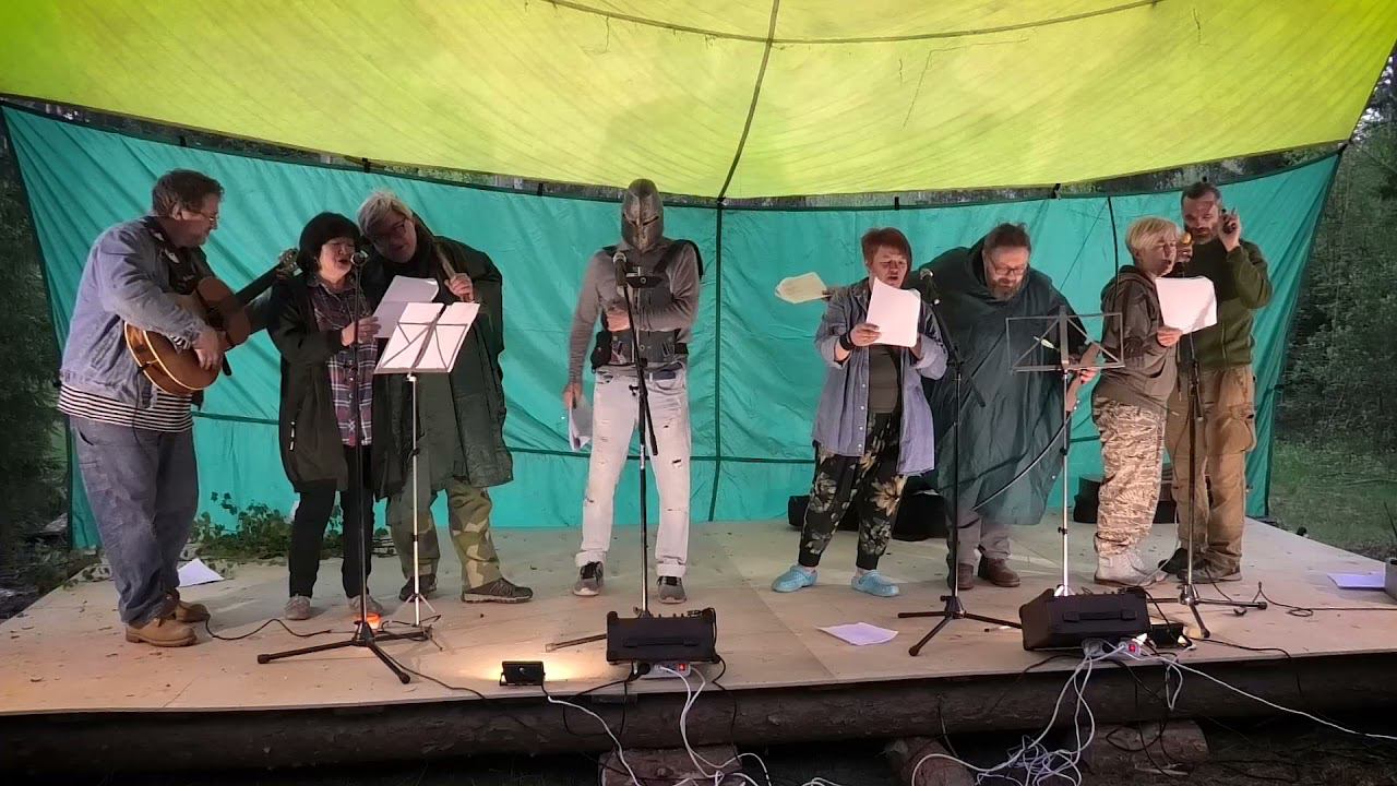 2021. Весенний слет куста Калужский. Выступление группы Апостроф.