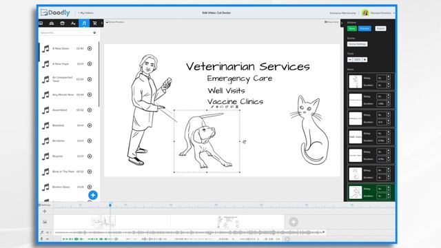 How to Use the Doodly Timeline to Create Whiteboard Animation Videos ...