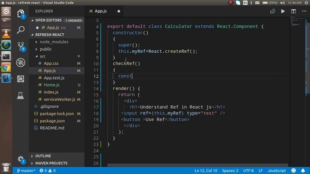 Reactjs 16 tutorial 29 how to use refs – смотреть онлайн видео от Реактивные Сценарии в хорошем ...