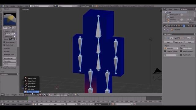 Самоучитель Blender - Персонаж Minecraft Часть 2 (Blender Tutorial - Minecraft Character Part 2)