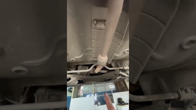 Днище приоры с пробегом 555.000 км