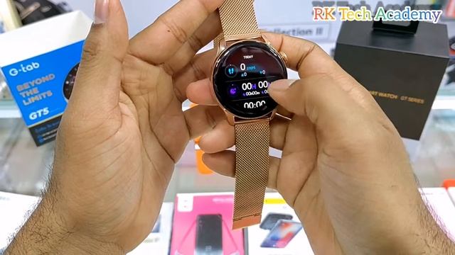 G-tab GT5 Smart Watch Unboxing | Features | Time Setting & Connection ...