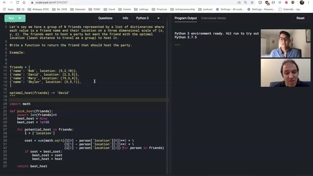 Google Data Scientist Algorithmic Coding Interview – смотреть онлайн ...