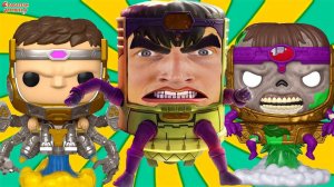ЗОМБИ МОДОК И ОБЫЧНЫЙ MODOK FUNKO POP! ЧЕЛОВЕК-ПАУК И М.О.Д.О.К. - ЛУЧШИЕ ВИДЕО!
