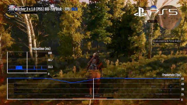 The Witcher 3 v.1.0 (PS5) 60 FPS Frame Rate Test Gameplay On ...