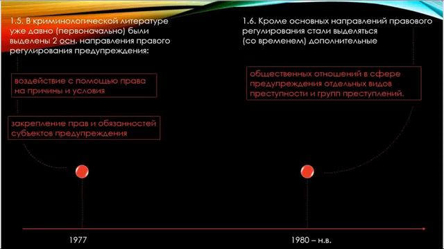Тема 2.1. Понятие и система криминологического законодательства