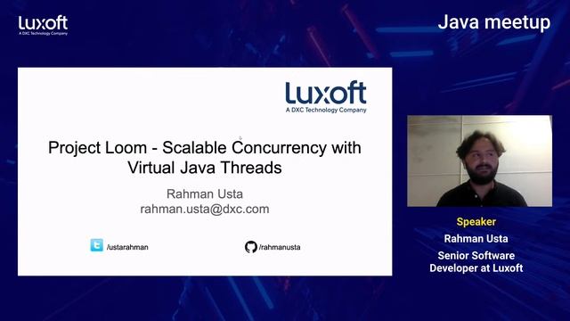 Java meetup by Luxoft - смотреть видео онлайн от «Java Мастер Стрим» в хорошем качестве ...
