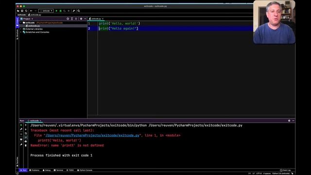 Python and exit codes смотреть онлайн видео от Секреты Профессионала в хорошем качестве.
