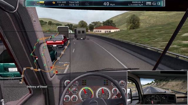 ДАЛЬНОБОЙЩИКИ 3 против American Track Simulator 10 лет спустя!
ВДОЛЬ ПОБЕРЕЖЬЯ КАЛИФОРНИИ, часть 2.