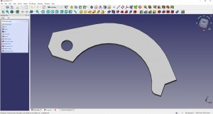 Crtanje malo složenije skice u FreeCAD-u - Sketcher radno okruženje