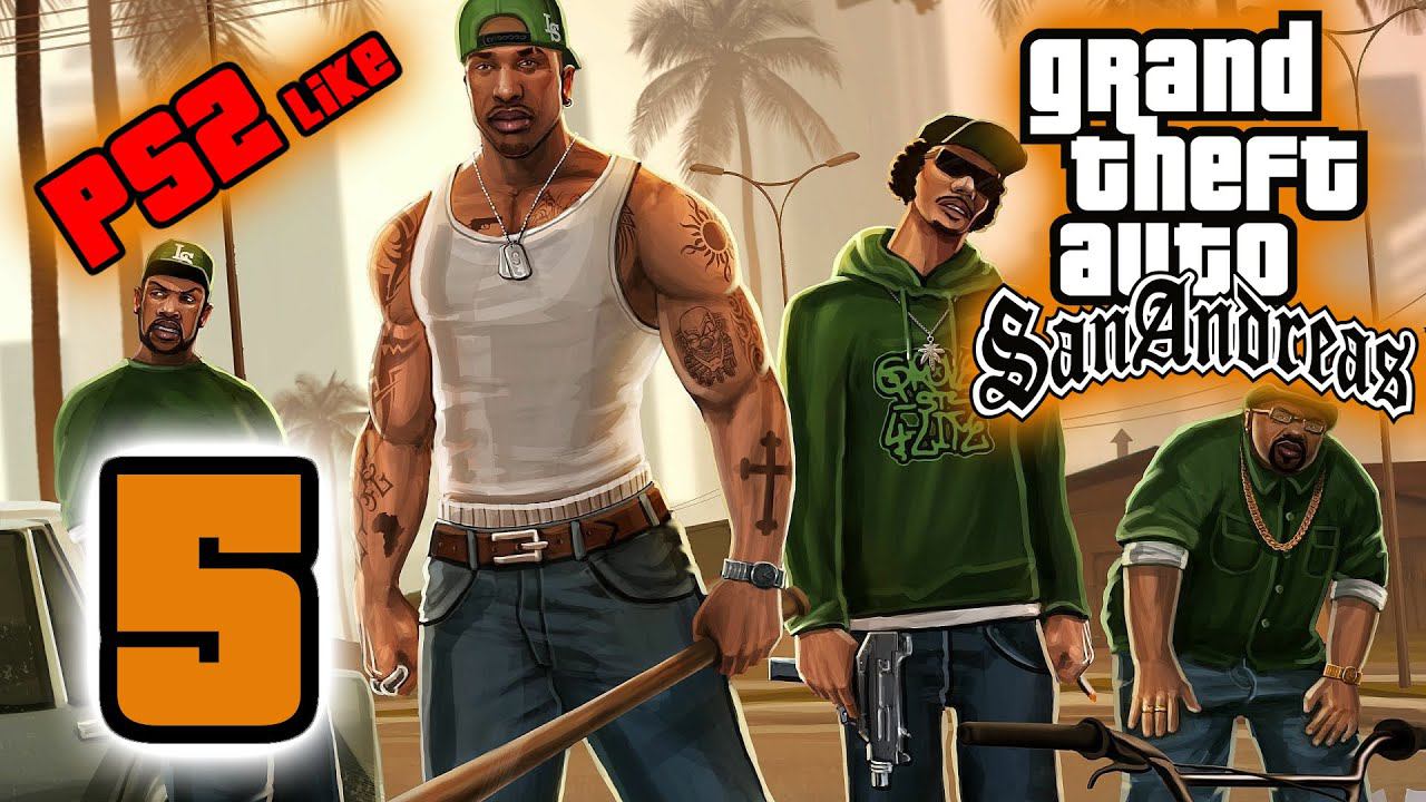 Grand Thteft Auto: San Andreas  | PS2 like  |  QHD  |  #5