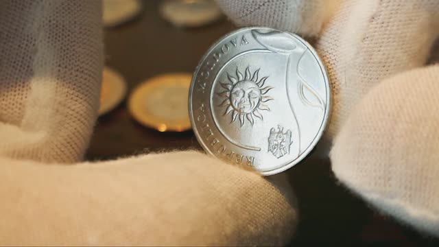 Набор монет страны Молдавия(2018-2020гг.)