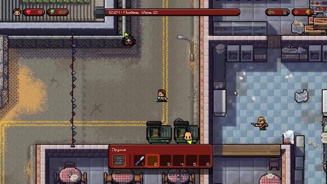 The Escapists: The Walking Dead - "Вудбери - 2 день"(выпуск#13)