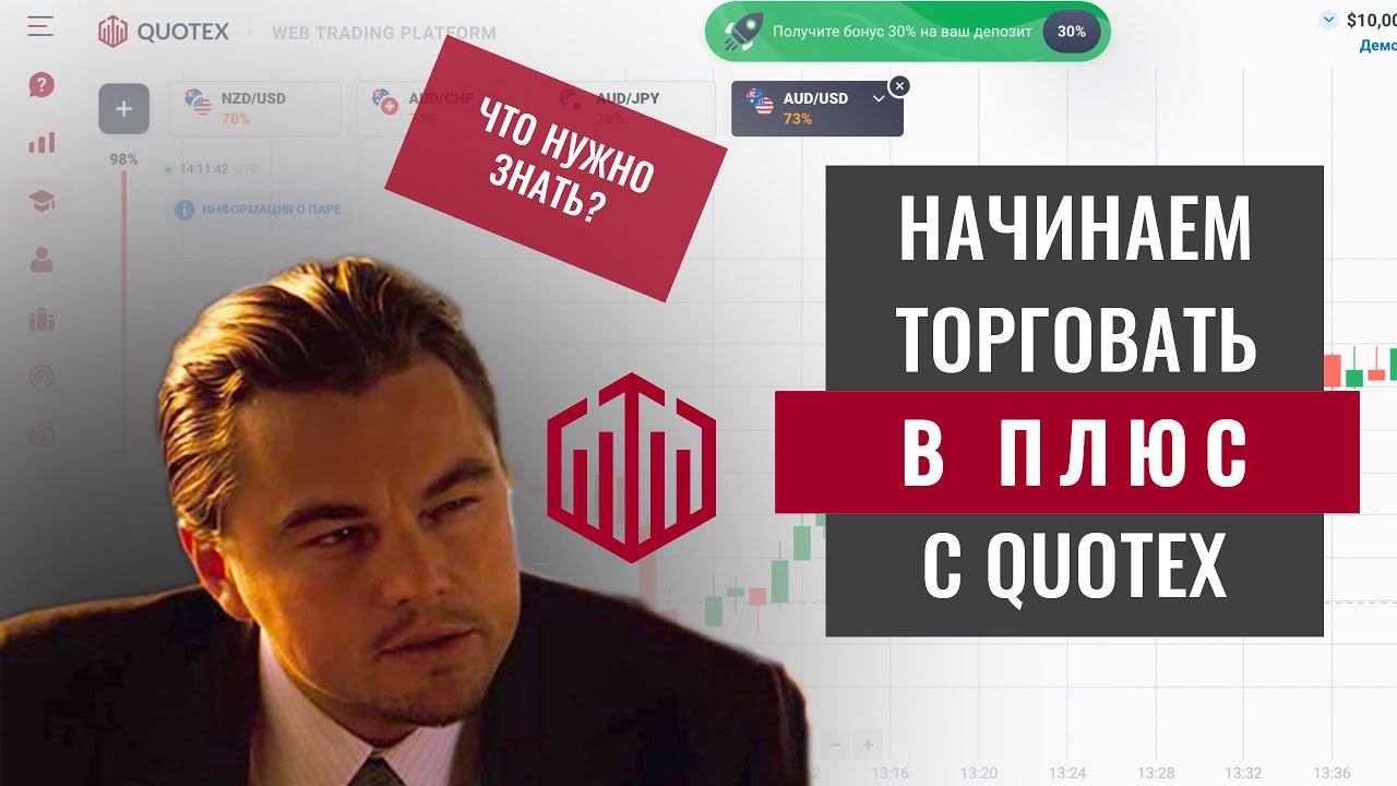 QUOTEX - НАЧАЛО торговли! Первые сделки, анализ и индикаторы для торговли В ПЛЮС