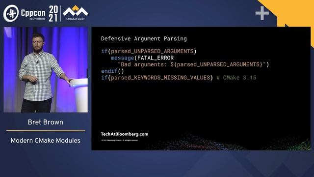 CppCon 2021 - Bret Brown: Modern CMake Modules смотреть онлайн видео от fork/cppcon в хорошем ...