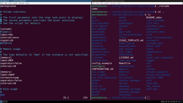 Customizing i3Blocks For the Ultimate Status Bar on i3WM - смотреть ...