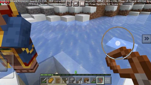 Майнкраф зима 1