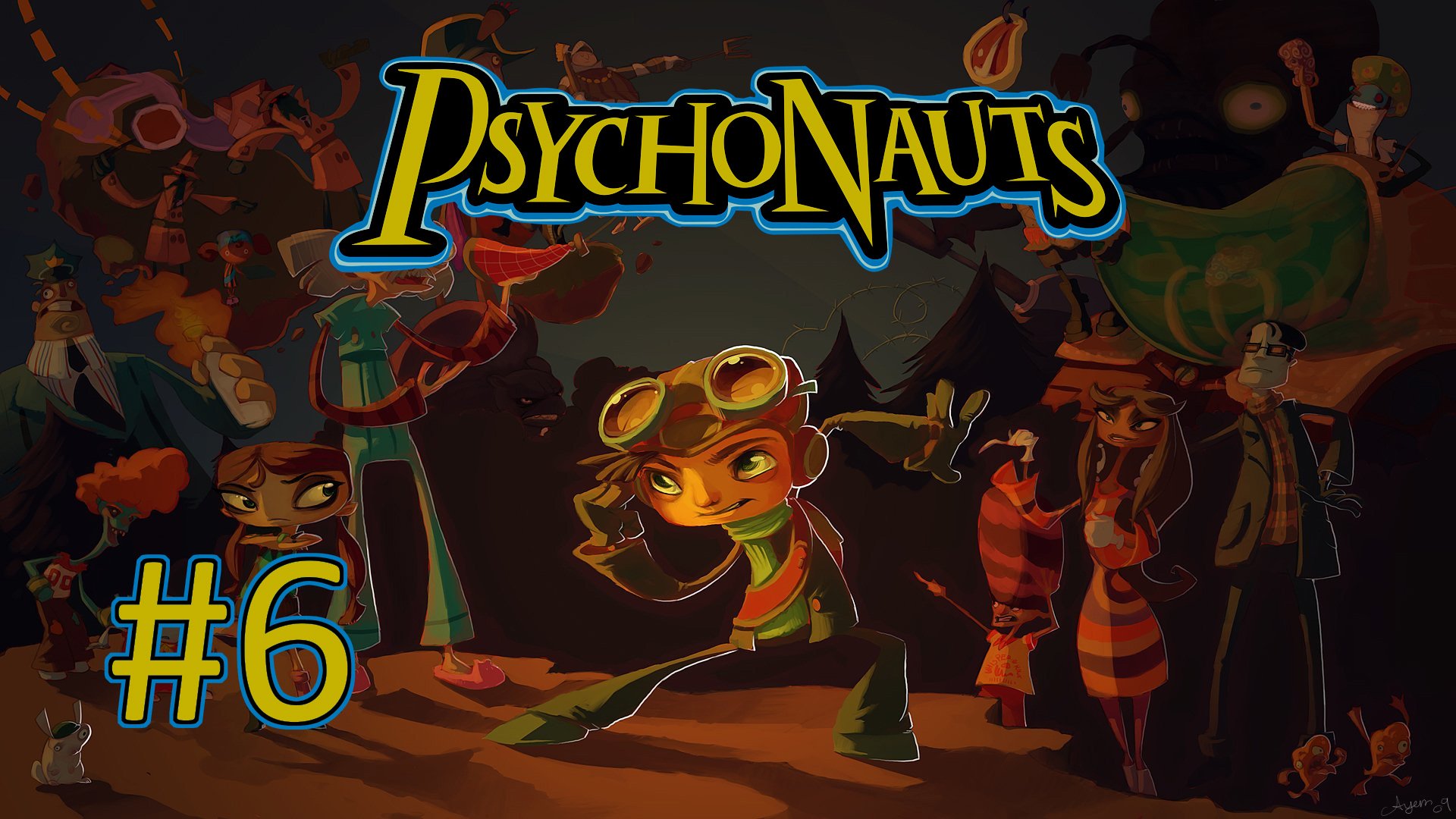 Прохождение Psychonauts - Часть 6