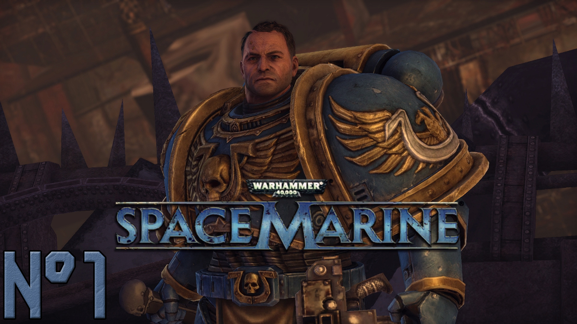 Warhammer 40,000_ Space Marine (№1) Высадка