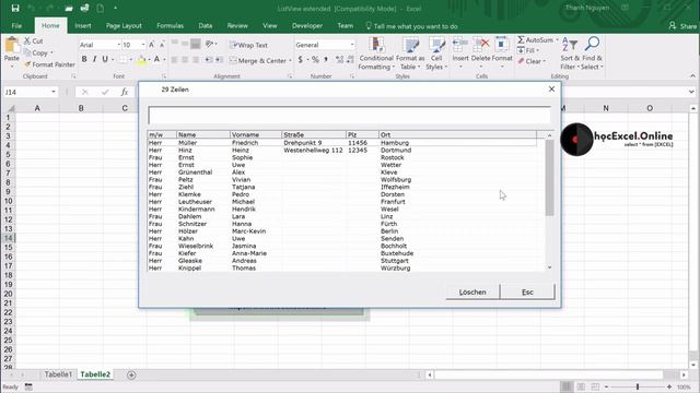 Cách tạo ListView trong Excel VBA – смотреть онлайн видео от Великий Excel в хорошем качестве и ...
