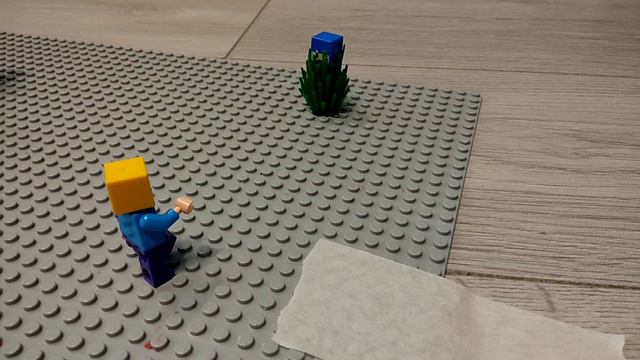 Among us в стиле Майнкрафта, Лего анимация, серия 2.