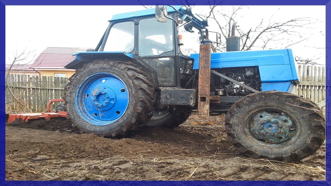 Фрезеровка на Трактор ЛТЗ 60АВ #Maksim_TechnikPRO.