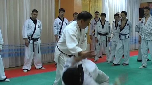 7. 1 семинар по хапкидо в России ГМ Ким Нам Джи - Москва 2008 г