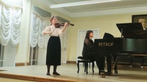 Ф. Мендельсон. Концерт для скрипки с оркестром ми-минор, I часть.