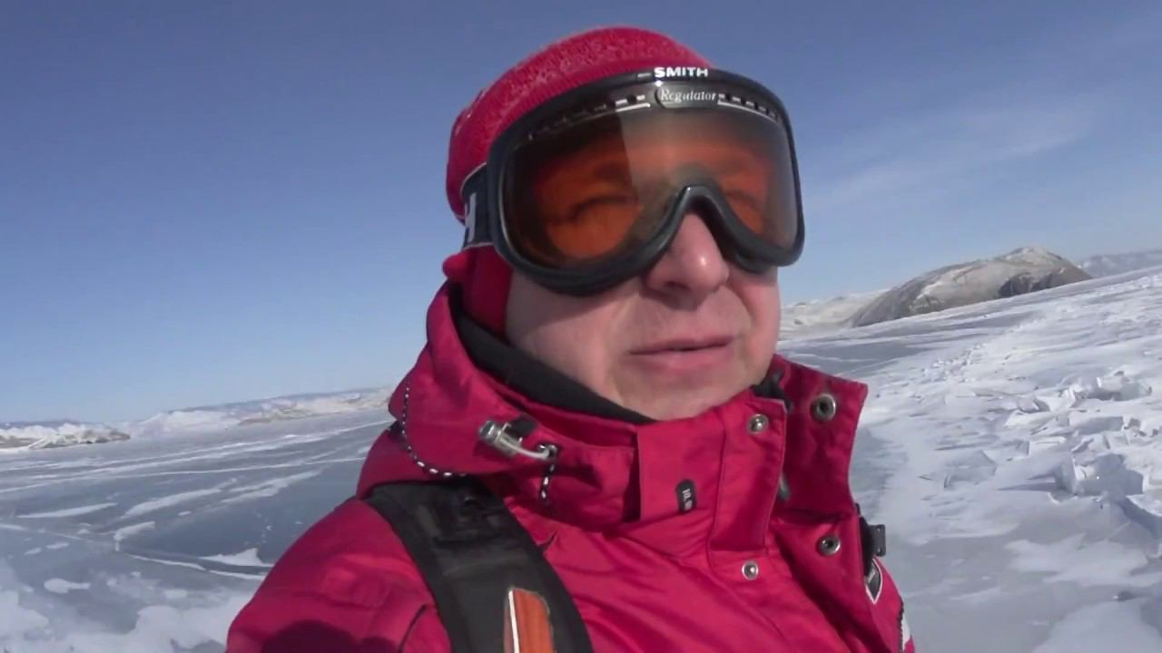 Байкал 2018. Катаемся на коньках. Это захватывает дух!