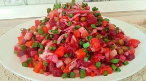 Классический  ВИНЕГРЕТ. ВКУСНО, ПРОСТО, ПОЛЕЗНО.