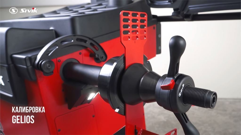 Калибровка балансировочного станка GELIOS с ультразвуковым датчиком и точечным лазерным указателем