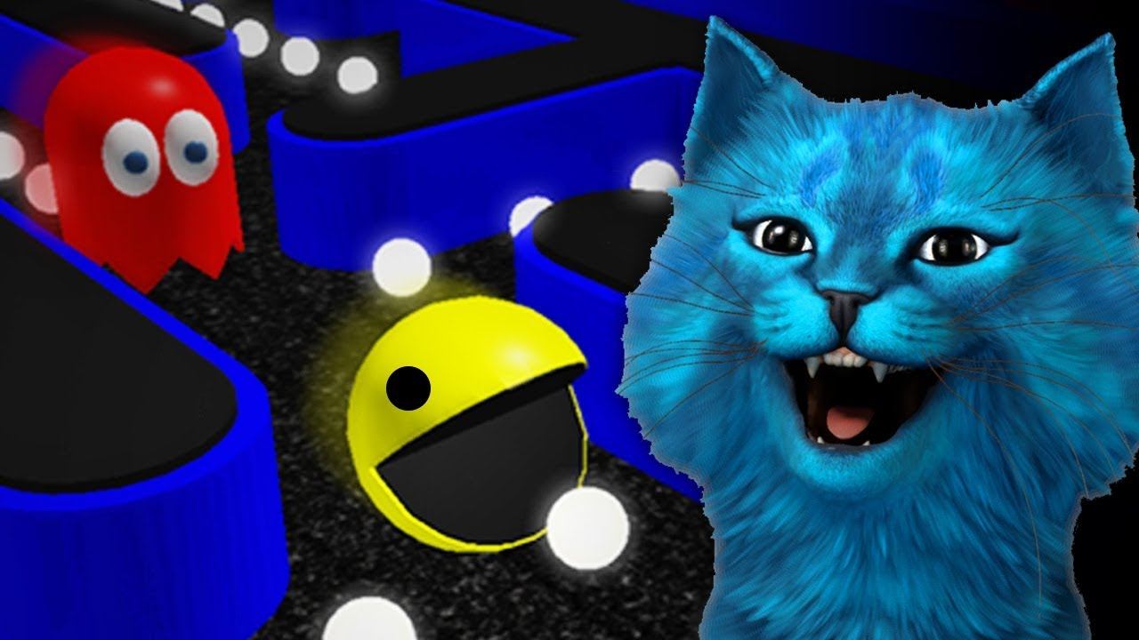 Охотимся за ПРИВИДЕНИЯМИ в ROBLOX PacBlox | РОБЛОКС по русски КОТЁНОК ...