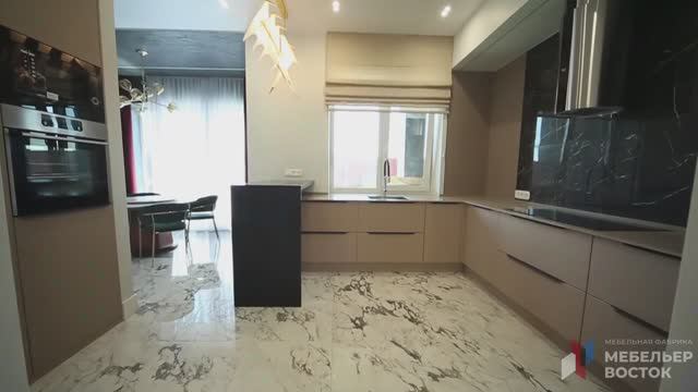 Кухня п образная