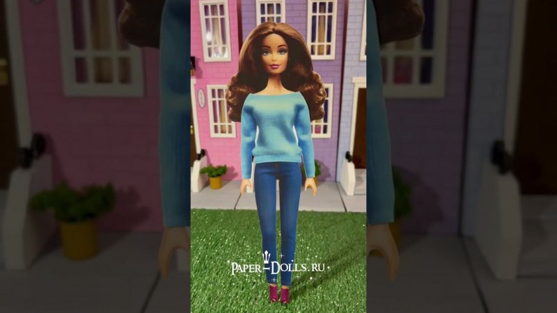 Бумажные куклы набор  #shorts  #barbie #diy #бумажныекуклы