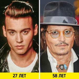 Знаменитые красавчики Голливуда в молодости и сейчас