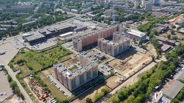 Динамика строительства ЖК Журавли (июнь, 2021)